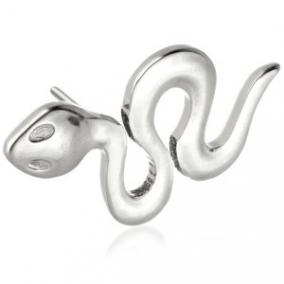 Threadless Titanium Smooth Snake Attachment