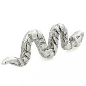 1.2mm Gauge Titanium Snake Attachment - Internally-Threaded